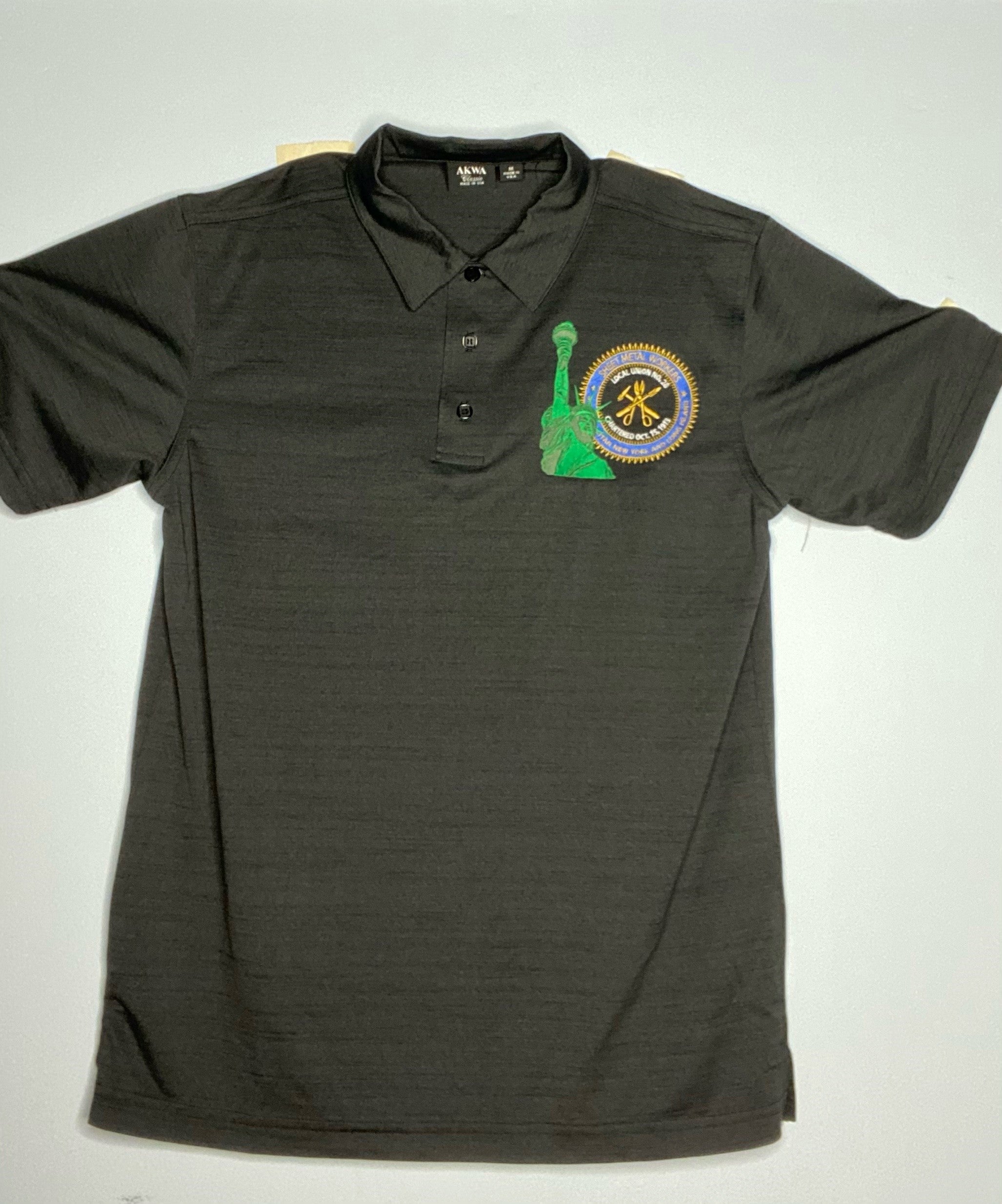 Statue of Liberty Polo Shirt | Sheet Metal Workers' Local 28 Apparel